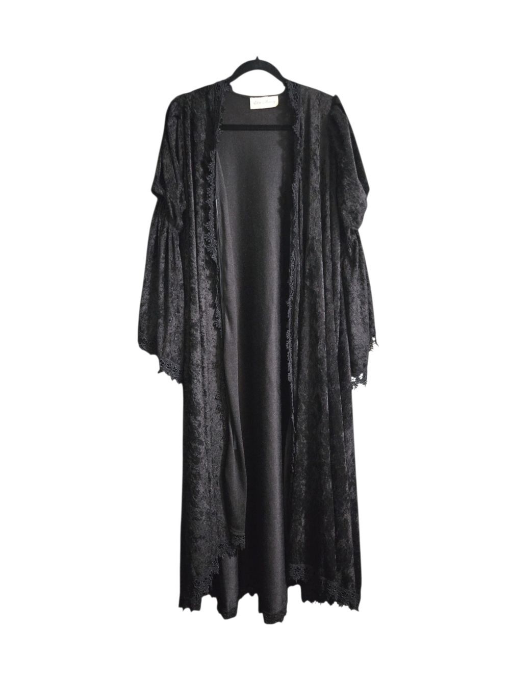 Unbranded | Other | Vintage Elsie Massey Fulllength Black Velvet ...